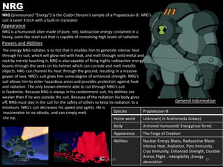 Ben 10 Omniverse Nrg True Form