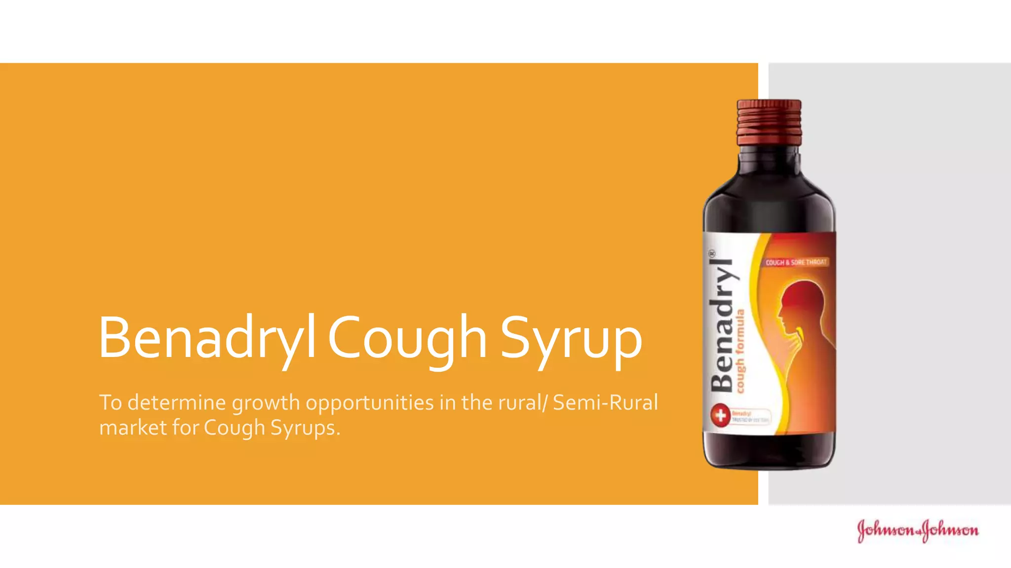 Benadryl cough syrup | PPTX