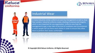 Reluce Uniforms Presentation | PPT