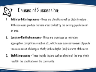 Development and Evolution of Ecosystem | PPT