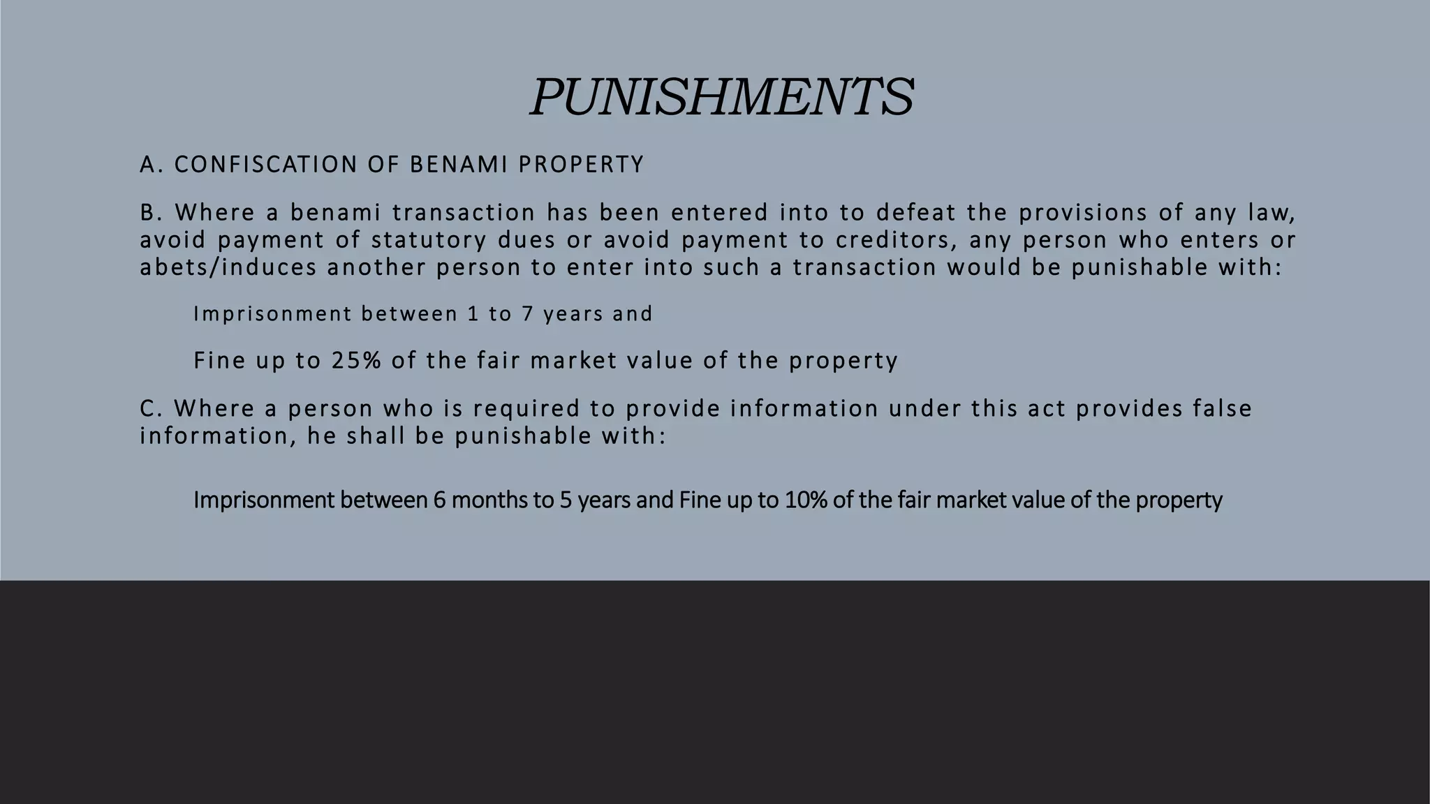 Benami transactions | PPTX
