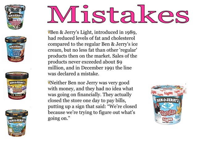 Ben and Jerrys | PPT