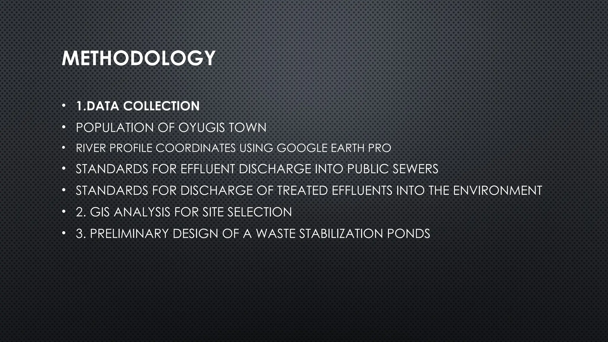 Waster water stabilization ponds and waste water treatment | PPTX