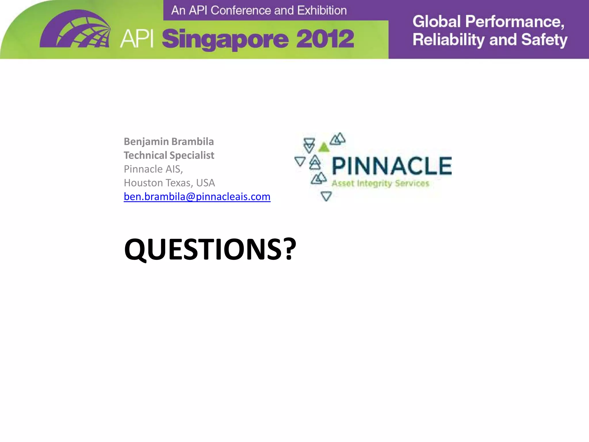 Ben brambila on stream inspection | PPT | Free Download