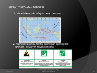 Bencana alam dan penanggulangannya | PPTX