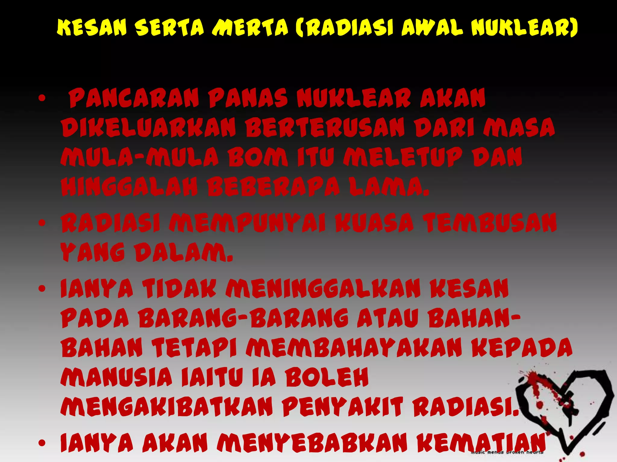 Bencana + peperangan | PPTX