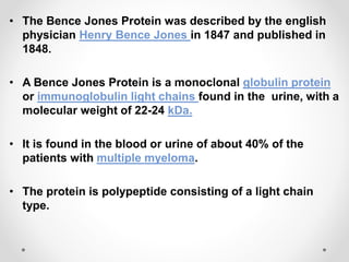 BENCE JONES PROTEIN.pptx