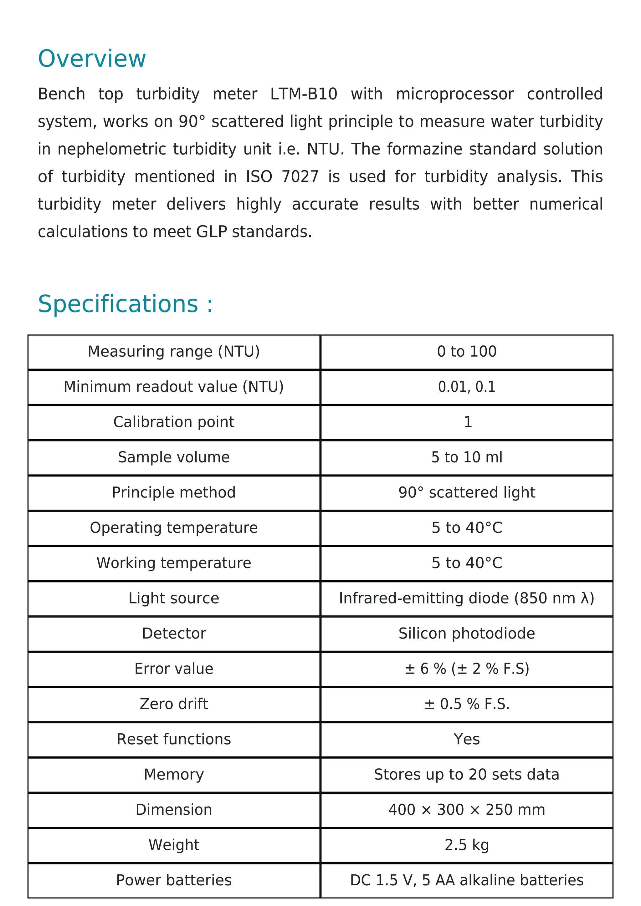 Bench-top-Turbidity-Meter | PDF