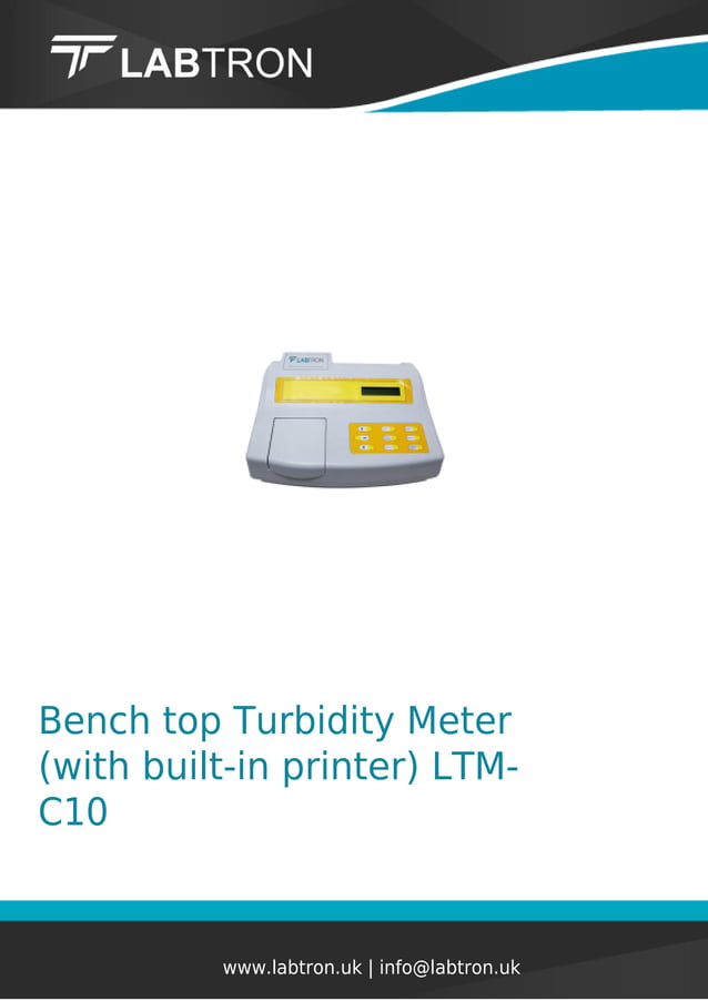 Bench-top-Turbidity-Meter | PDF
