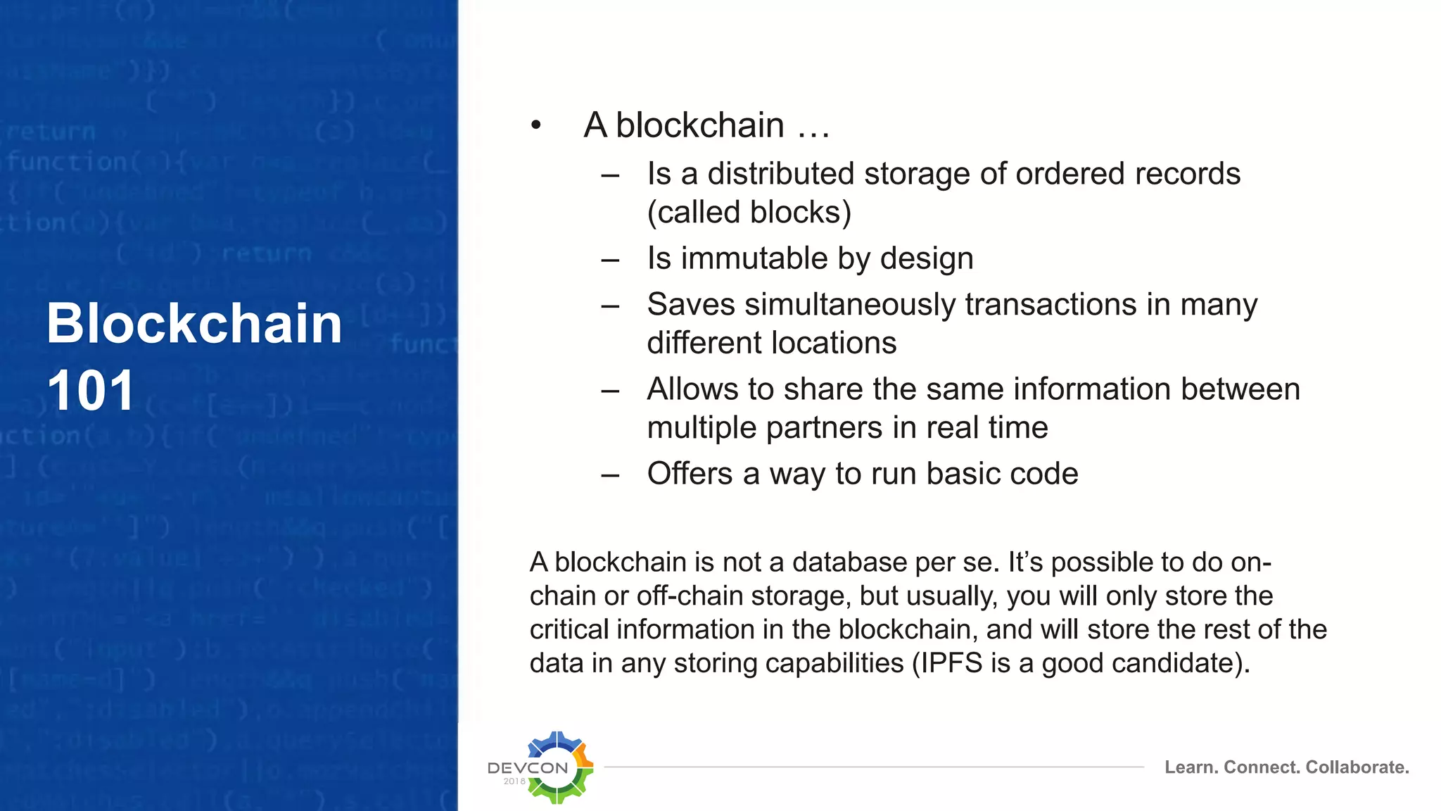 Alfresco & Blockchain | PPTX | Databases | Computer Software and Applications