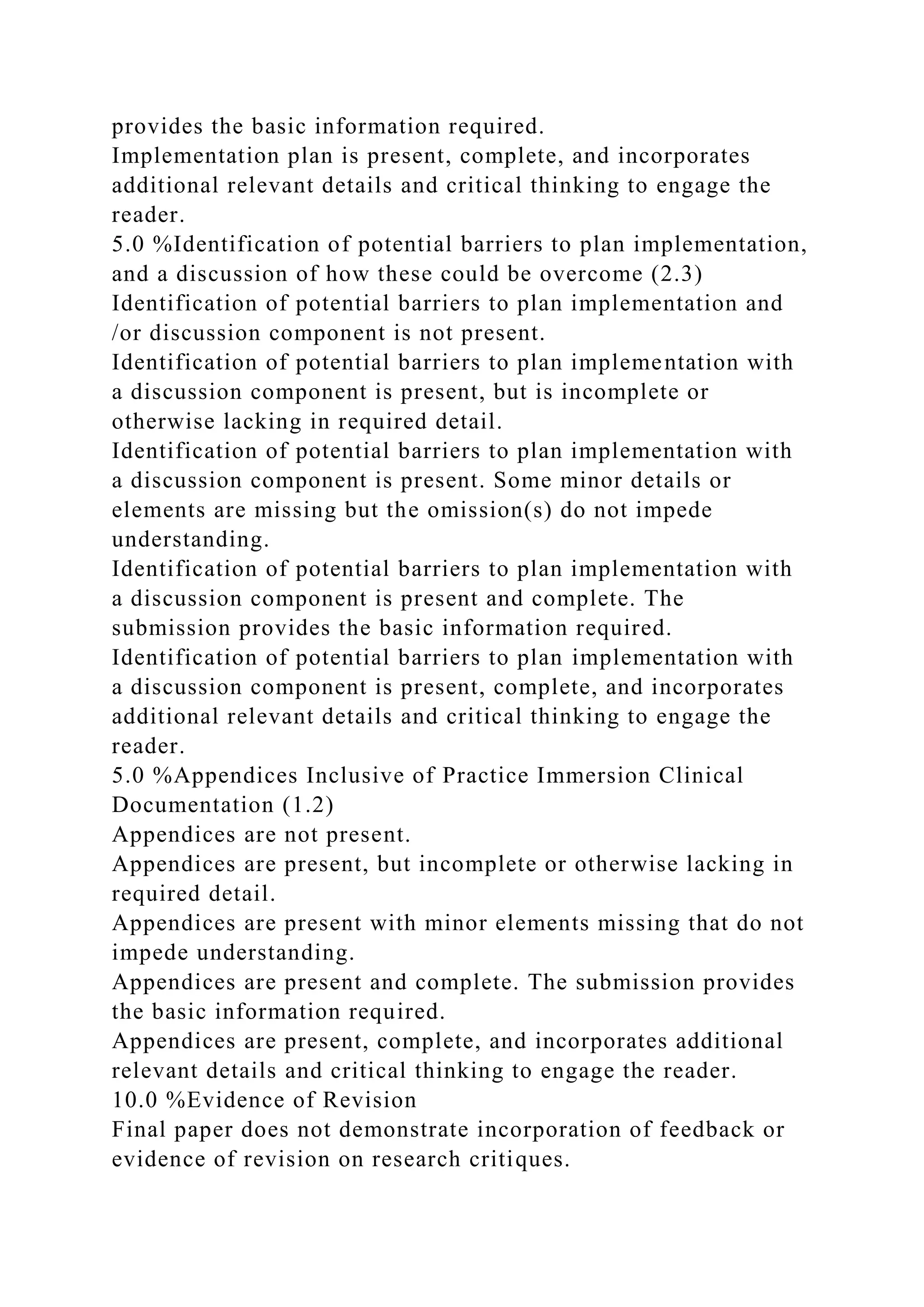 Benchmark - Capstone Project Change Proposal rubric1Unsatisf.docx