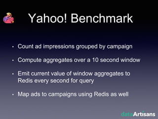 Extending the Yahoo Streaming Benchmark + MapR Benchmarks | PPT