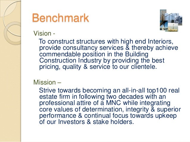 Benchmark - Construction, Interiors & Consultants