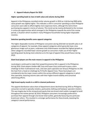 Bench market share | DOC