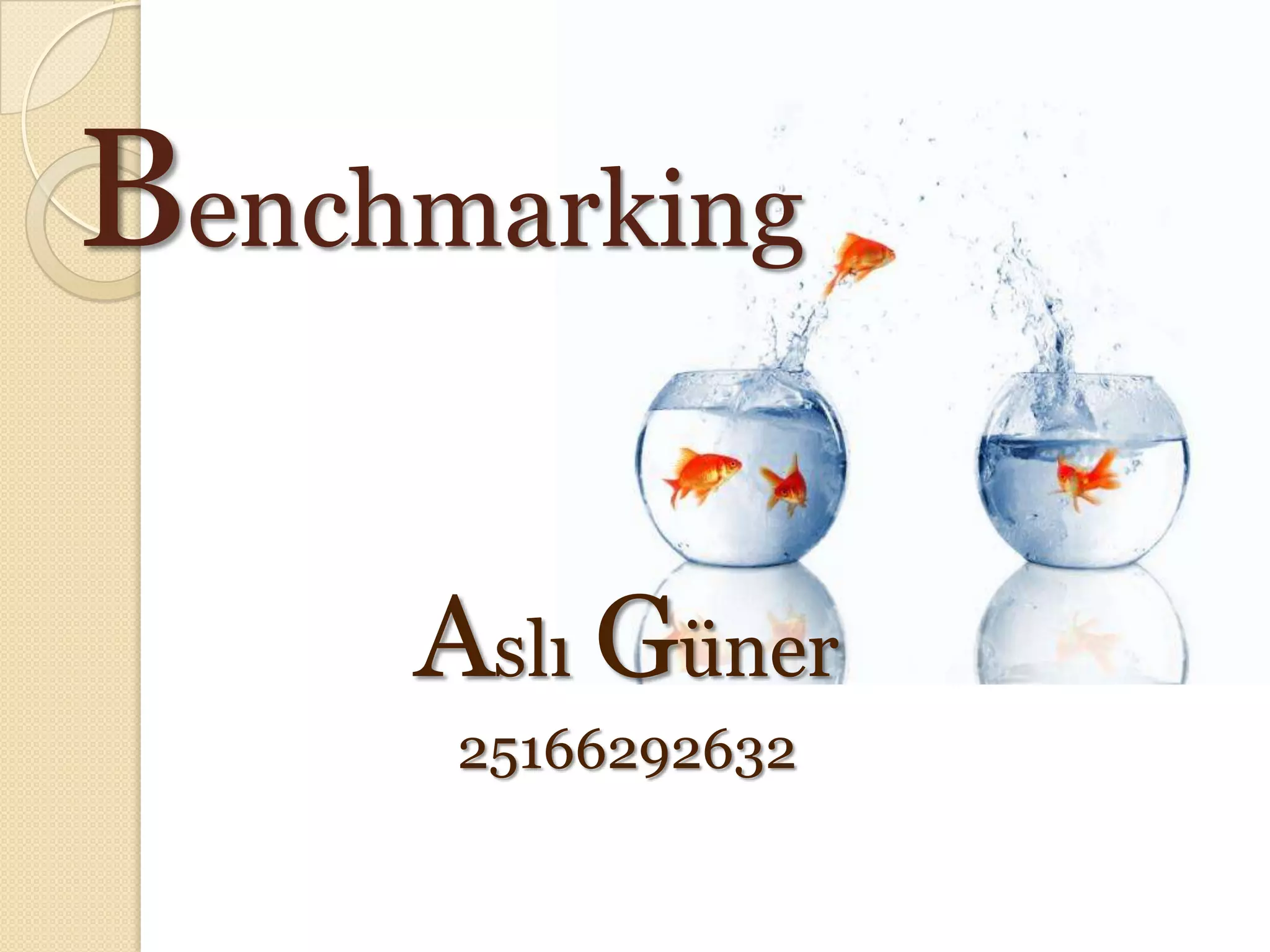 Benchmarking | PPTX | Databases | Computer Software and Applications