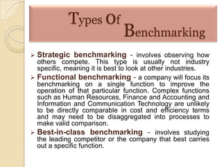 Benchmarking | PPTX | Databases | Computer Software and Applications