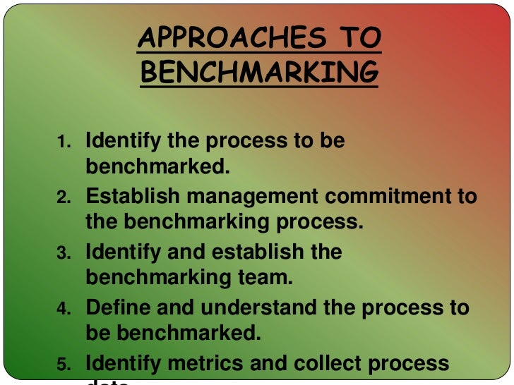 Benchmarking