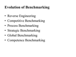 Benchmarking | PPT