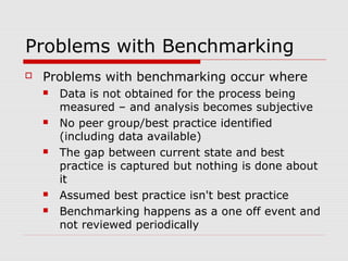 Benchmarking | PPT