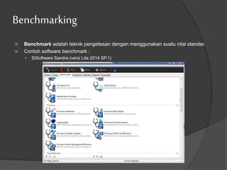 Benchmarking | PPTX