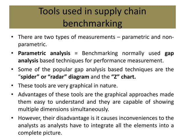 Benchmarking | PPTX | Computer Software and Applications | Computing