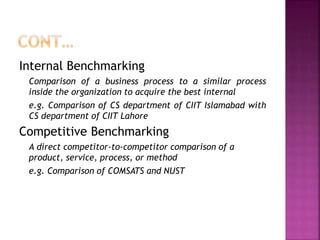 Benchmarking | PPT