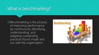 Bench marking | PPTX | Computer Software and Applications | Computing