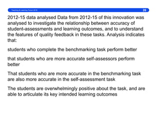 Calibrating Assessment Literacy Through Benchmarking Tasks | PPT
