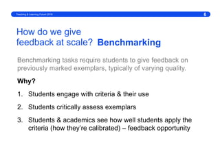 Calibrating Assessment Literacy Through Benchmarking Tasks | PPT