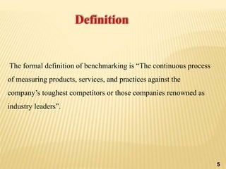 Benchmarking | PPT