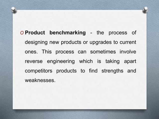 Bench marking | PPTX