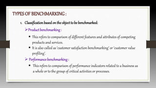 Benchmarking In Total Quality Management | PPTX