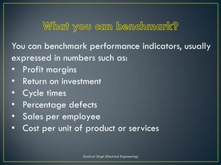 Benchmarking | PDF