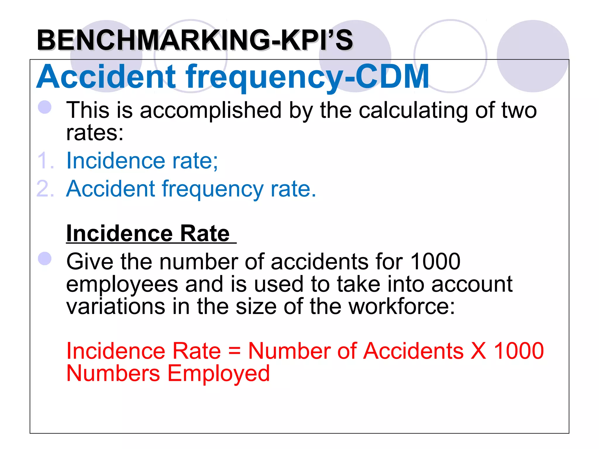 Benchmarking kpi's | PPT