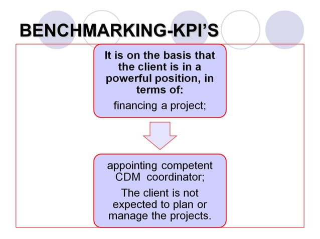 Benchmarking kpi's | PPT