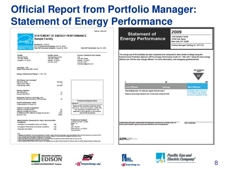 ENERGY STAR’s Portfolio Manager Tool and Benchmarking in CA (AB 1103)