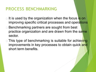 Benchmarking | PPT