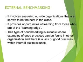 Benchmarking | PPT