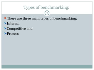 Benchmarking tqm | PPT