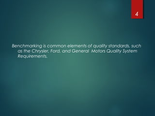 Bechmarking- Total Quality Management (TQM) | PPT