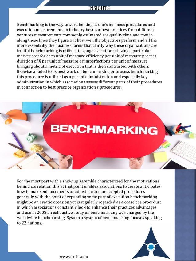 Benchmarking | Arrelic Insights | PDF | Business | Business and Finance