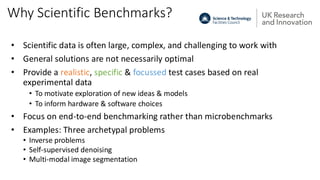Scientific Datasets and Machine Learning Benchmarks | PPT