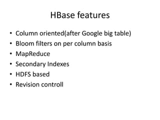 MongoDB and Apache HBase: Benchmarking | PPTX