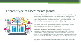 Benchmarking as an assessment | PPTX