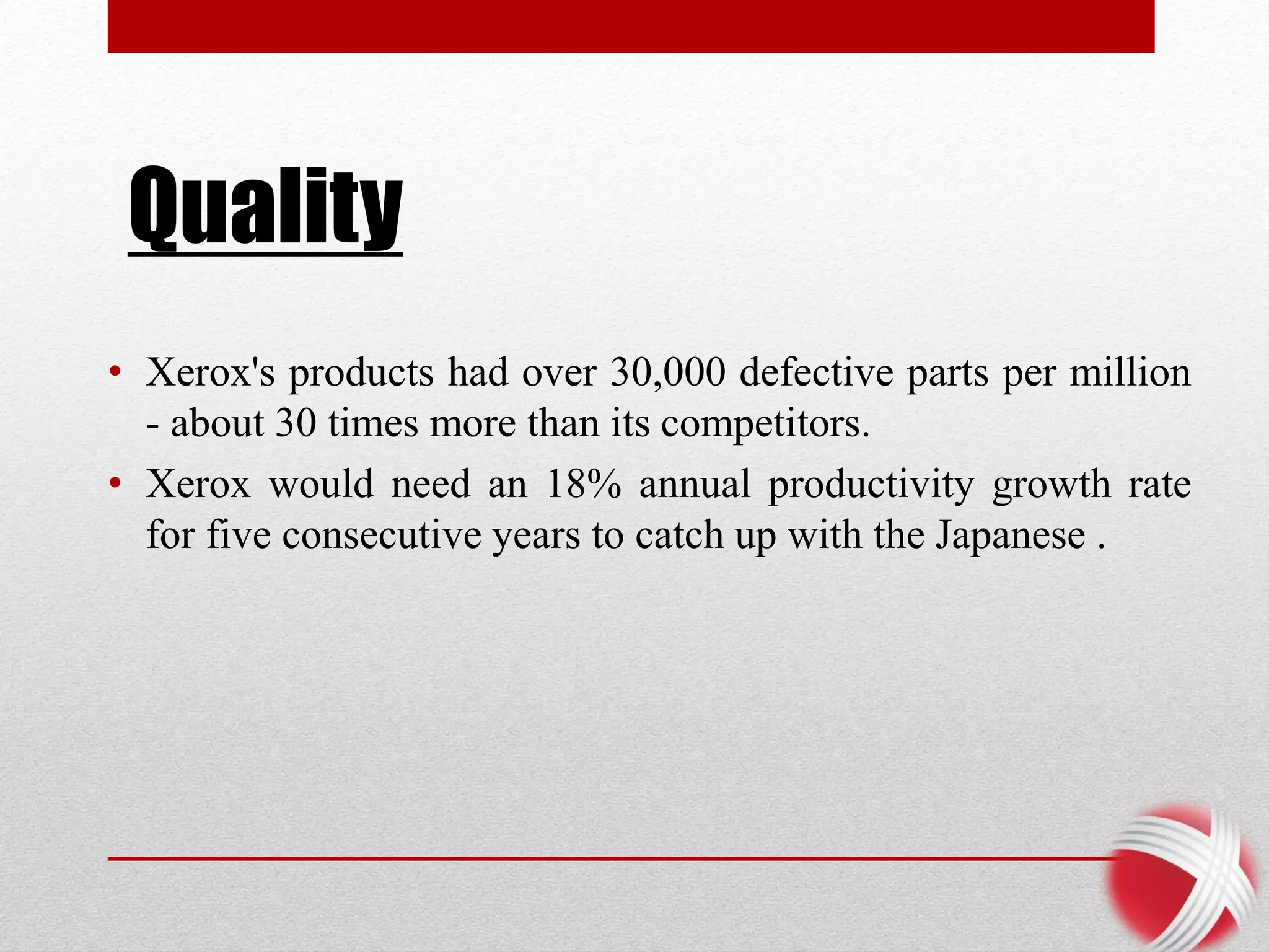 Benchmarking at xerox | PDF