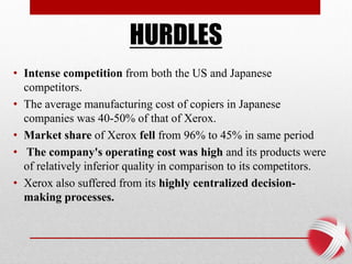 Benchmarking at xerox | PDF