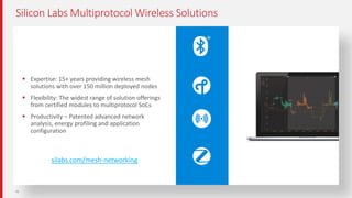 Benchmarking Bluetooth Mesh, Thread, and Zigbee Network Performance | PPT