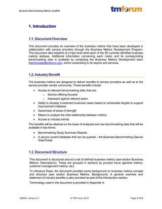 Benchmarking business metrics_scaffold_rel_6_0_v6-1 | PDF