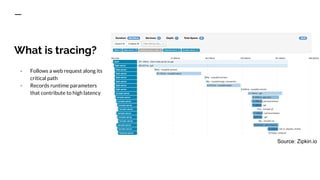 Benchmarking distributed tracers | PDF