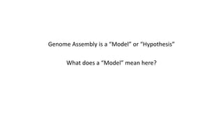 Benchmarking genome assemblies jason chin | PPT